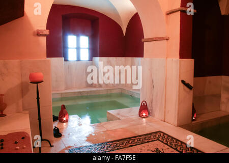 Bathhouse rebuilt as roman bath style. Perfect historic replica with ...