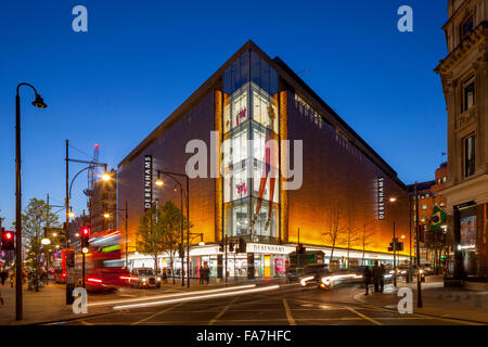 Debenhams, Oxford Street, London. New facade by Ned Kahn in conjunction ...