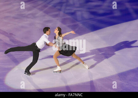 Charlene Guignard and Marco Fabbri of Italy perform during the figure ...
