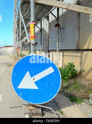 Street Sign the Direction Way to Architect Stock Photo - Alamy