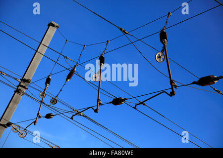 25kv overhead line equipment; East Coast Main Line Railway ...