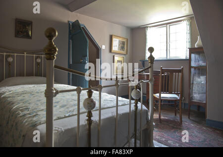 An attic room at Max Gate, Dorset. The writer Thomas Hardy designed Max ...