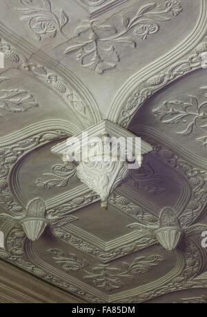 The Great Chamber at Chastleton House, Oxfordshire. The house was built ...