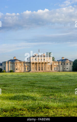 The east front of the house on the Shugborough Estate, Staffordshire ...