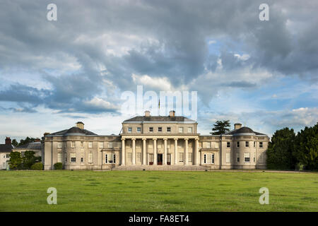 The west front of the house on the Shugborough Estate, Staffordshire ...