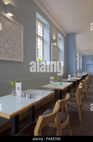 Inside the cafe at Dyrham Park, Gloucestershire Stock Photo - Alamy