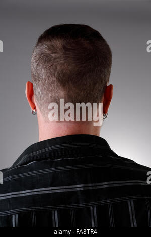 Back of a man's head Stock Photo - Alamy