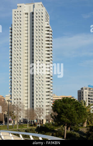 Tower block / Valencia Stock Photo - Alamy