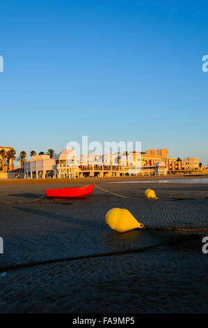 Spain - Cadiz - La Caleta beach Stock Photo - Alamy