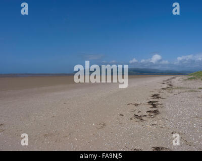 A beach at the Sandscale Haws Nature Reserve, Lake District, UK Stock ...