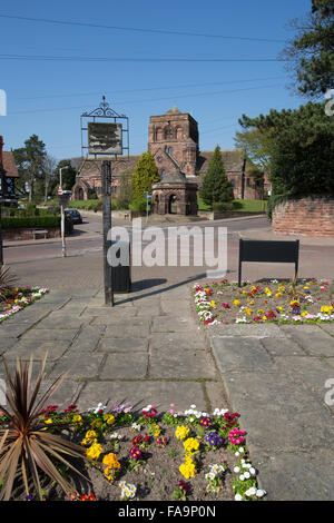 St George's Church, Thornton Hough, Wirral, UK Stock Photo - Alamy