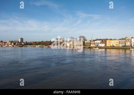 Hammersmith riverfront in London, UK Stock Photo - Alamy