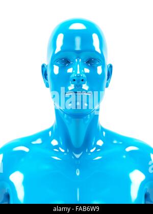 Human head, computer illustration Stock Photo - Alamy