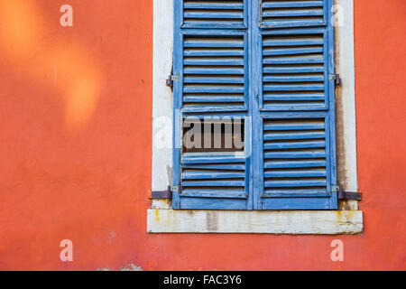 rustic window shutters, Venice Stock Photo - Alamy