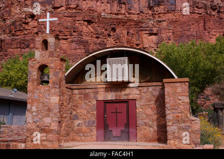 Village of Supai near Havasu Falls, Havasupai Indian Reservation, Grand ...