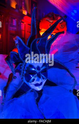 Carnival theme Christmas decorations in Carnaby Street in the West End ...