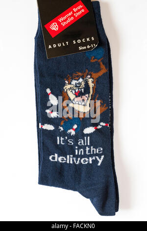 Tasmanian Devil 10 pin bowling It's all in the delivery pair of novelty ...