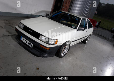 Toyota AE86 Levin modern classic car Stock Photo - Alamy