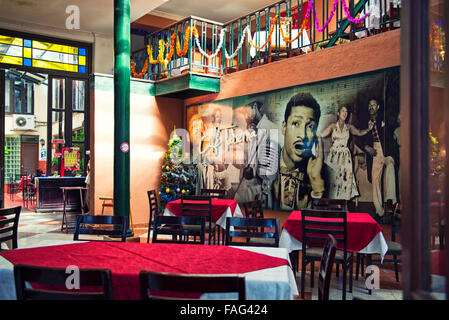 Cafe Taberna, Restaurant Havana, Cuba. The restaurant is dedicated to ...