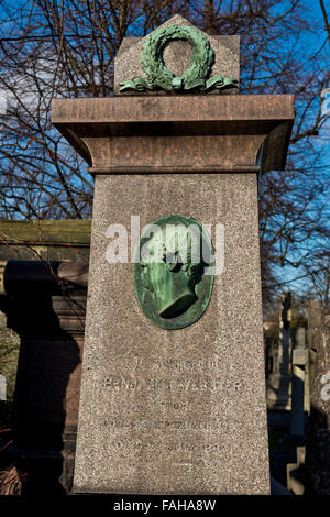 The tomb of Benjamin Webster English actor-manager and dramatist within ...