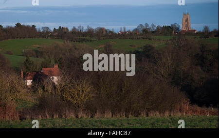 St Mary's church Stoke-by-Nayland Suffolk England UK Stock Photo - Alamy
