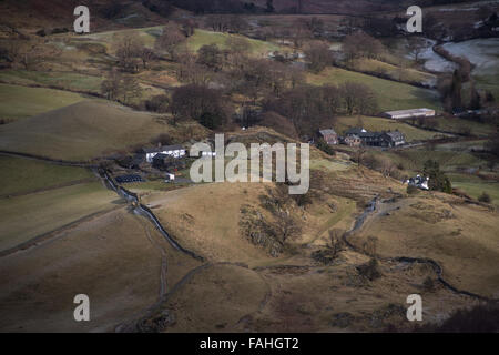 Birk Howe Farm Little Langdale Cumbria Stock Photo - Alamy