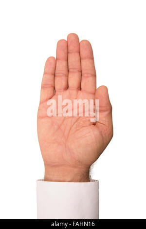 Palm of the hand Stock Photo - Alamy