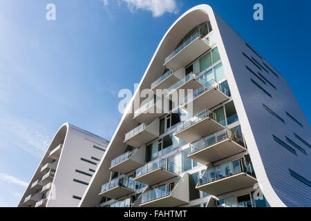The Wave Development – design by Henning Larsen Architects in Vejle ...