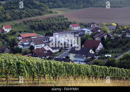 Europe Germany Lauda town Stock Photo - Alamy