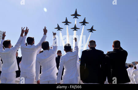 Beijing, Maryland, USA. 22nd May, 2015. The U.S. Navy Blue Angels fly ...