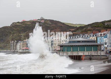 New Bandstand, Aberystwyth seafront promenade, Wales Stock Photo - Alamy