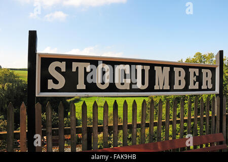 Stogumber railway station on the West Somerset Railway Stock Photo - Alamy