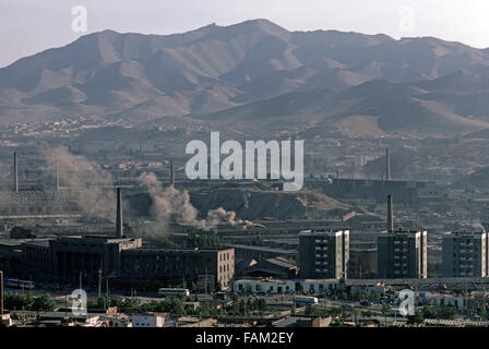 Pollution Urumqi City, Xinjiang Province, Uyghur Autonomous region ...