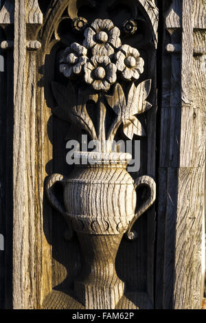 Eye, Suffolk, The Medieval Guildhall, England UK English timbered ...