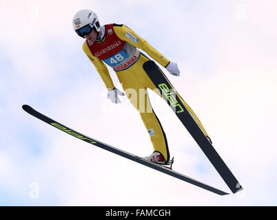 Mackenzie Boyd-Clowes, of Canada, soars through the air during his ...