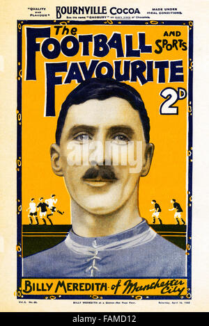 1920s UK The Football Favourite Magazine Cover Stock Photo - Alamy
