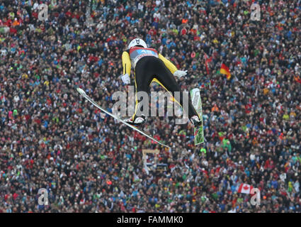 Mackenzie Boyd-Clowes, of Canada, soars through the air during his ...