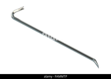 Crowbar isolated on white background Stock Photo - Alamy