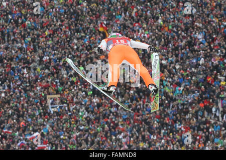 PREVC Domen of Slovenia soars in the air during the first round of the ...