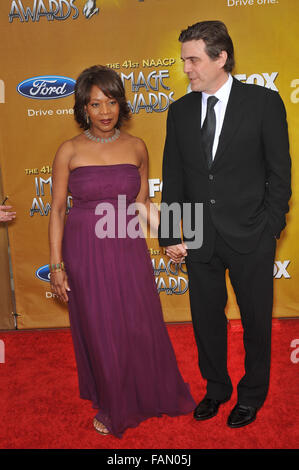 Alfre Woodard and husband- NAACP Awards at the Shrine Auditorium In Los ...