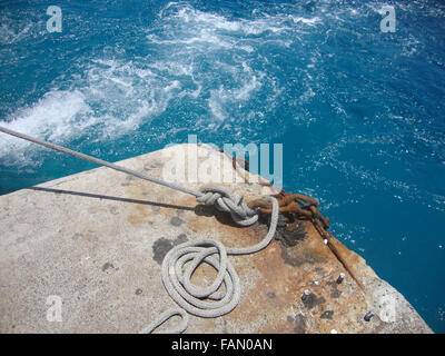 Port operations, Rangiroa, French Polynesia Stock Photo - Alamy