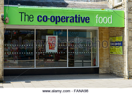 Co-Op store uk, advertising longer sunday opening hours during summer ...