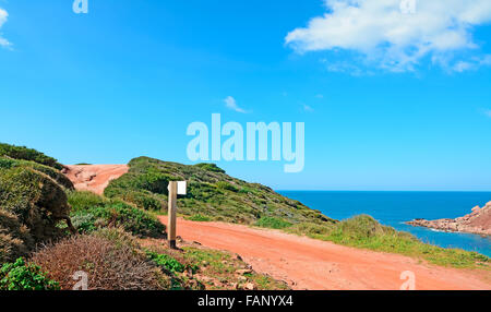red coastline in Porticciolo in Sardinia Stock Photo - Alamy