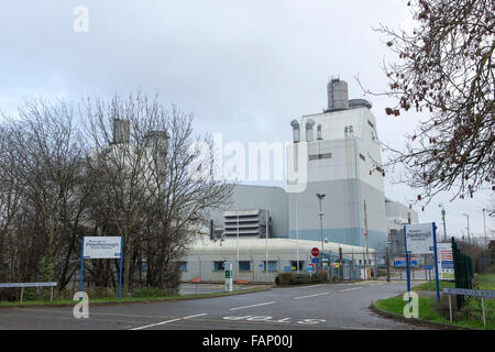 Peterborough power station at Fengate a modern gas fired facility for generating electricity. It ...