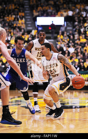 Wichita, Kansas, USA. 31st Dec, 2015. Wichita State Shockers forward ...