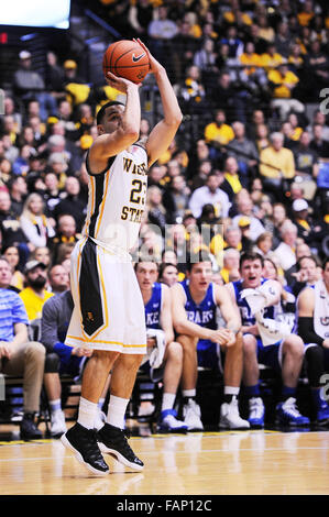 Wichita, Kansas, USA. 31st Dec, 2015. Wichita State Shockers forward ...