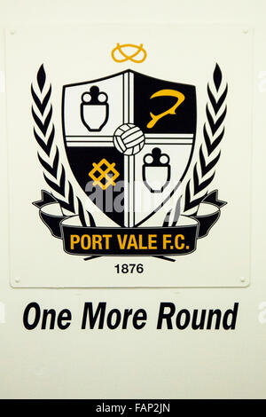 PORT VALE FOOTBALL CLUB Stock Photo: 106013165 - Alamy