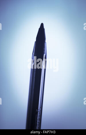 Plastic disposable biro pen isolated studio shot photo Stock Photo - Alamy