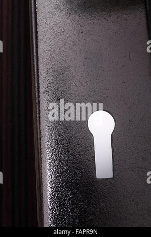 stock image of the key hole Stock Photo - Alamy