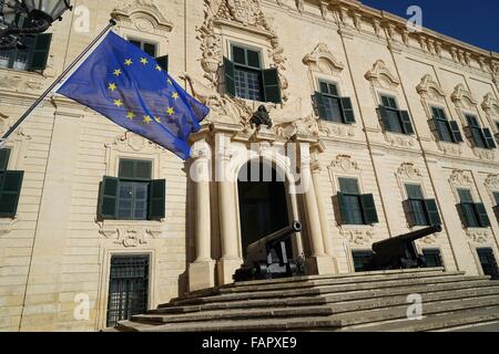 Malta Maltese President Presidential visit Buildings and Army Stock ...